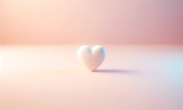 Significado del corazón blanco en Whatsapp